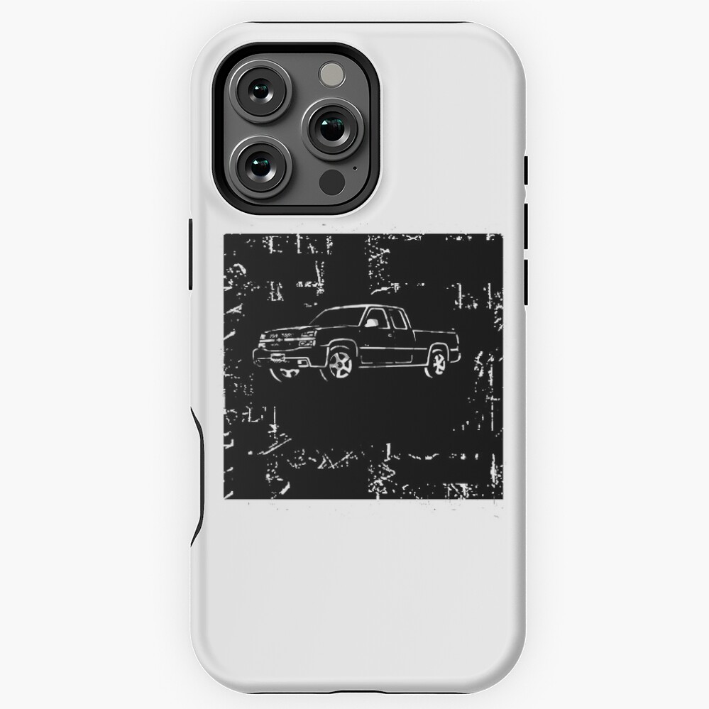 Chevy Silverado 2002-2005 Truck Art Phone Case for iPhone 16 15 14 13 ...
