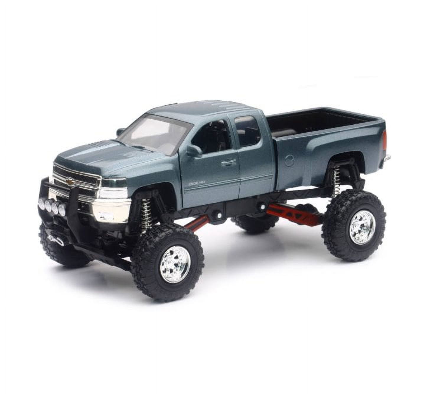 Chevy Silverado 2500 HD with Suspension, Blue Gray Metallic - New Ray ...