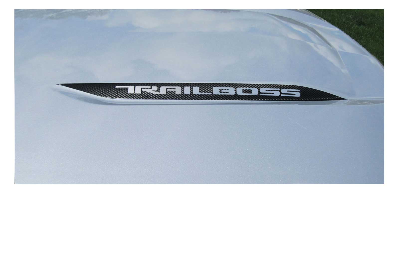 Chevy Silverado Carbon Fiber Hood Decals 2019-2026 Set of 2 GM Licensed ...