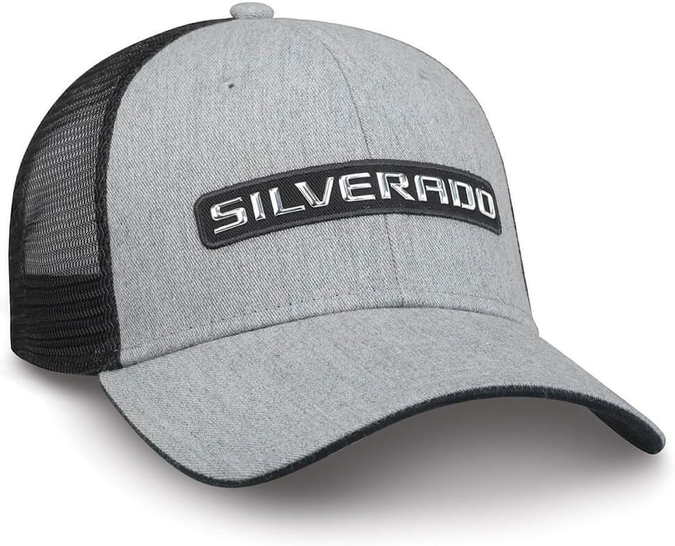 Chevy Silverado Fabric Patch Hat - Officially Licensed Chevrolet Slide ...