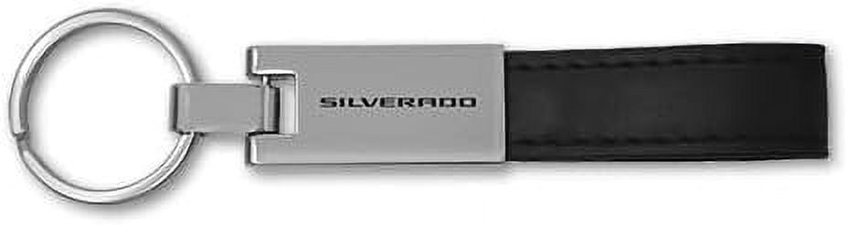 Chevy Silverado Leather Loop Key Chain - Officially Licensed Chevrolet ...