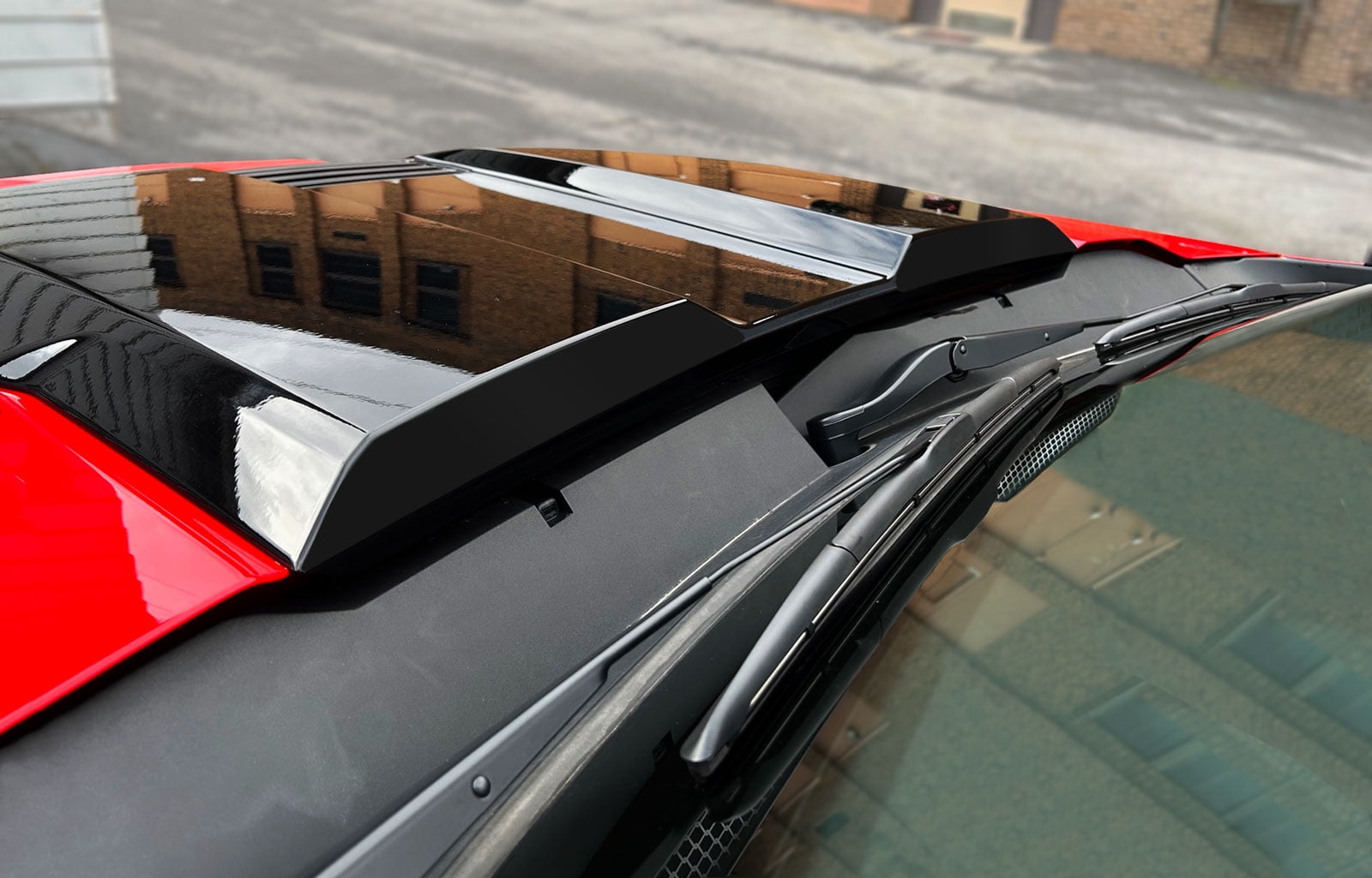 Chevy Silverado Matte Black Trail Boss ZR2 Rear Hood Scoop Decals 2022 ...