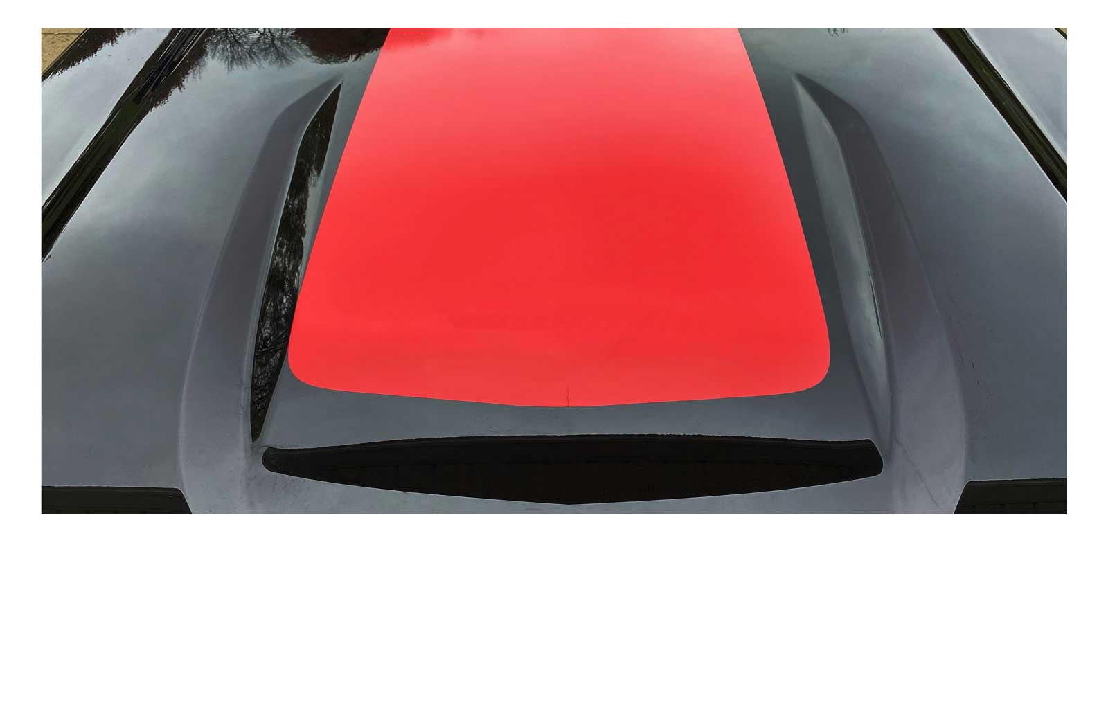 Chevy Silverado Red Center Hood Decal Graphic 2019-2024 - Walmart.com