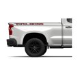 Chevy Silverado Red Line TRAIL BOSS Bedside Lettering Decals 2019-2026 ...