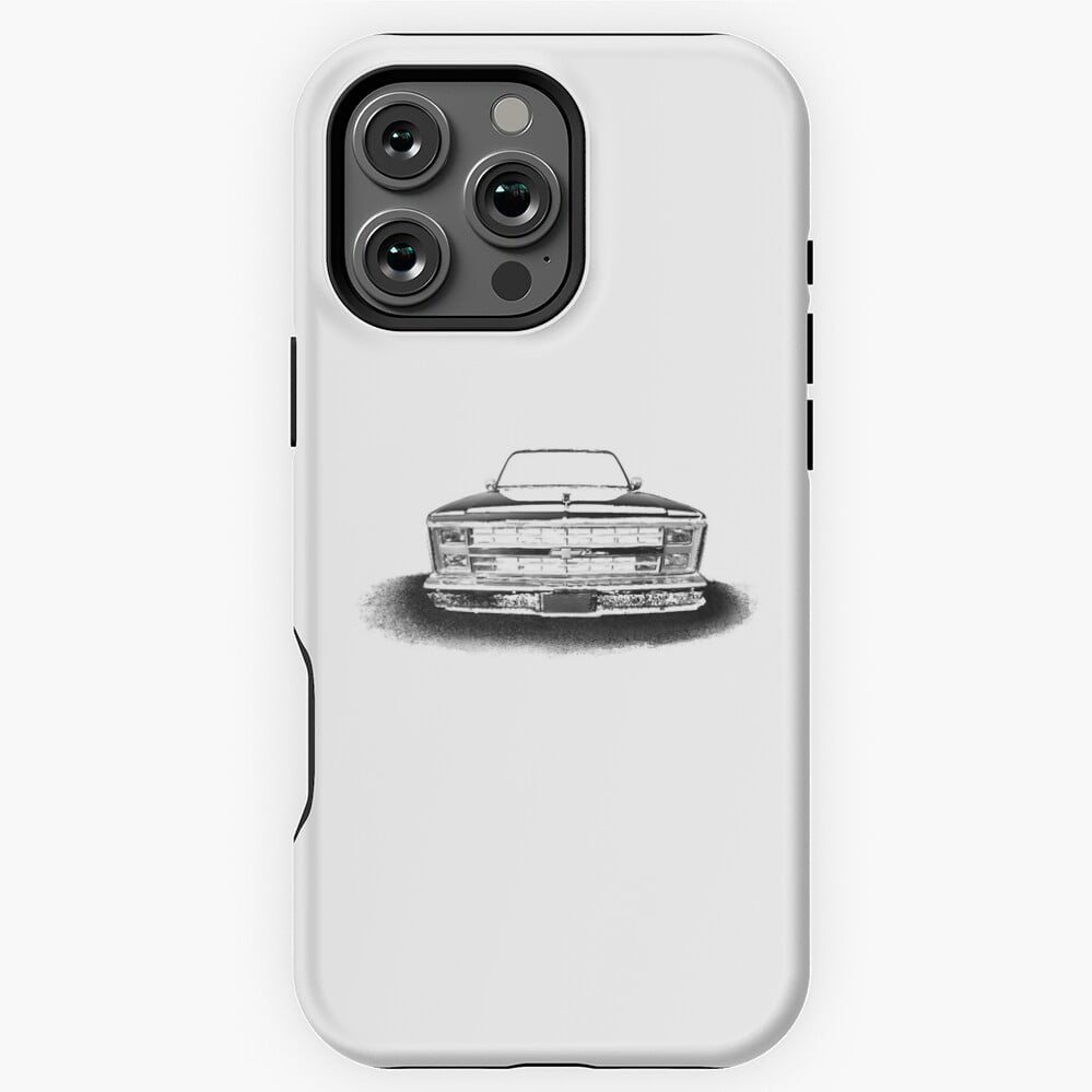 Chevy Silverado Squarebody Low Key Phone Case for iPhone 16 15 14 13 12 ...