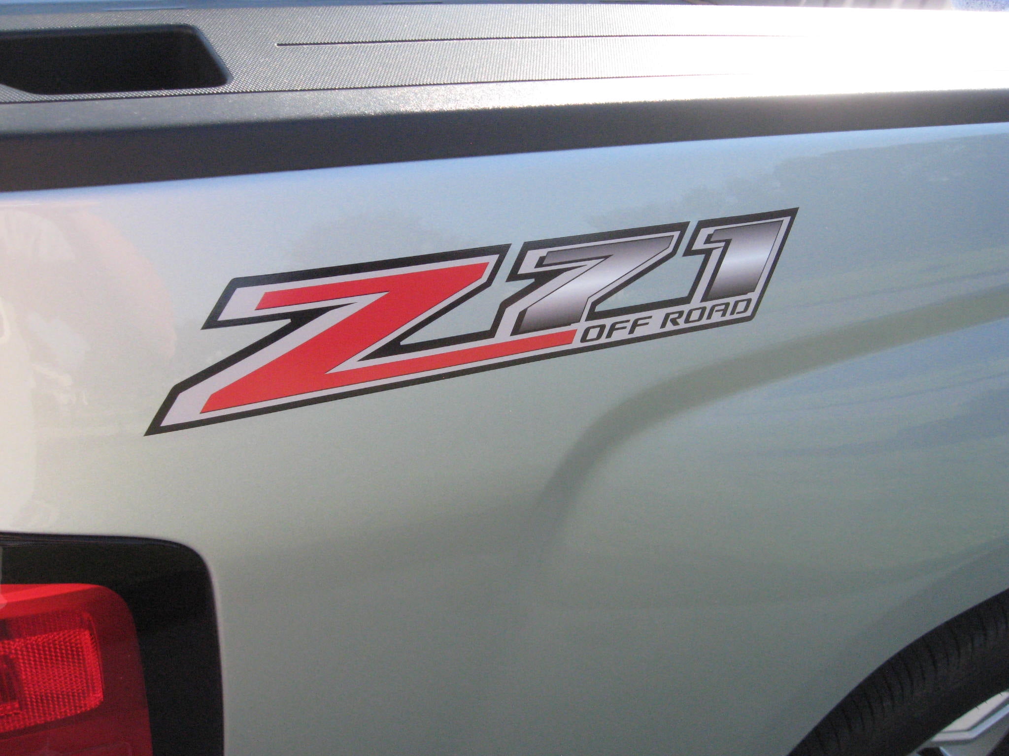 Chevy Silverado Z71 OFF ROAD Bedside Decals 2014-2018 Set of 2 GM ...