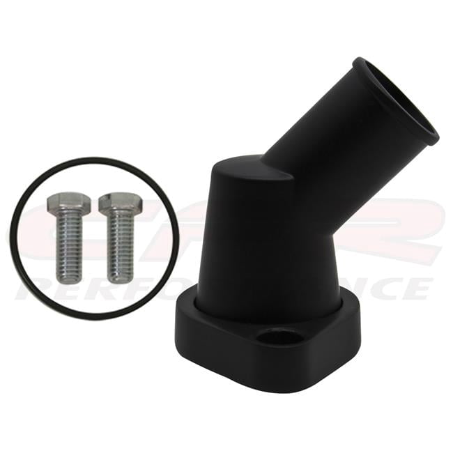 Chevy Small Block-Big Block Aluminum 45 Degree Swivel Water Neck ...