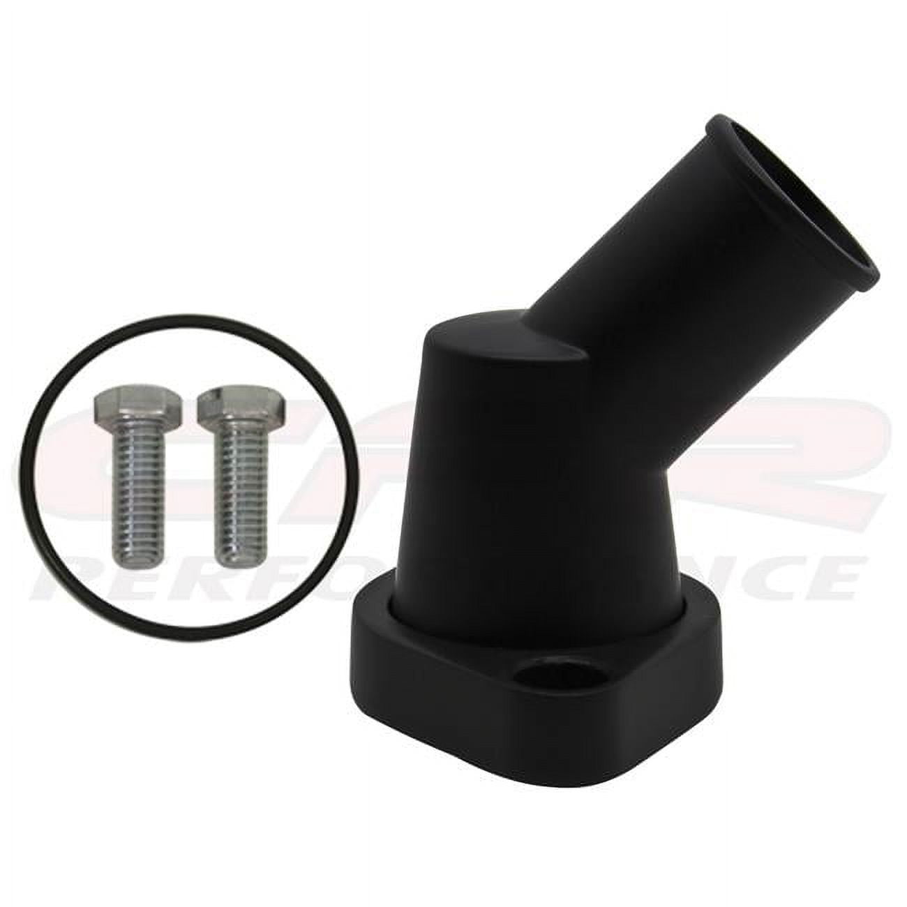 Chevy Small Block-Big Block Aluminum 45 Degree Swivel Water Neck ...