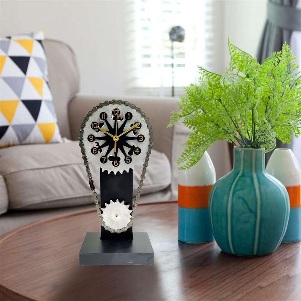 Chevy Small Block Timing Chain Clock,Vintage Rotating Gear Clock,Timing ...