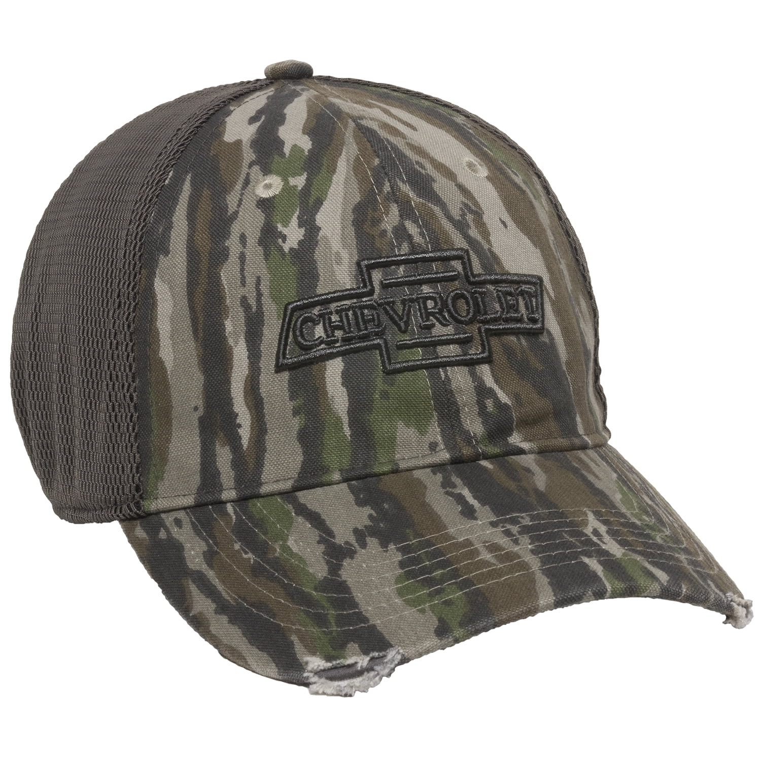 Realtree Chevy Stretch Fit Cap - Camo Hat - Sizes S/M & L/XL - Walmart.com