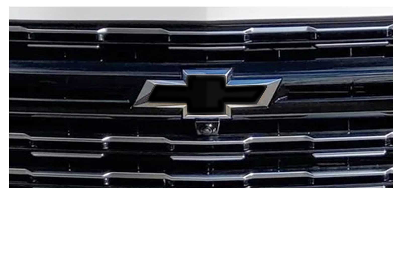Chevy Suburban Black Grille and Liftgate Bowtie Emblem Overlay Decals ...
