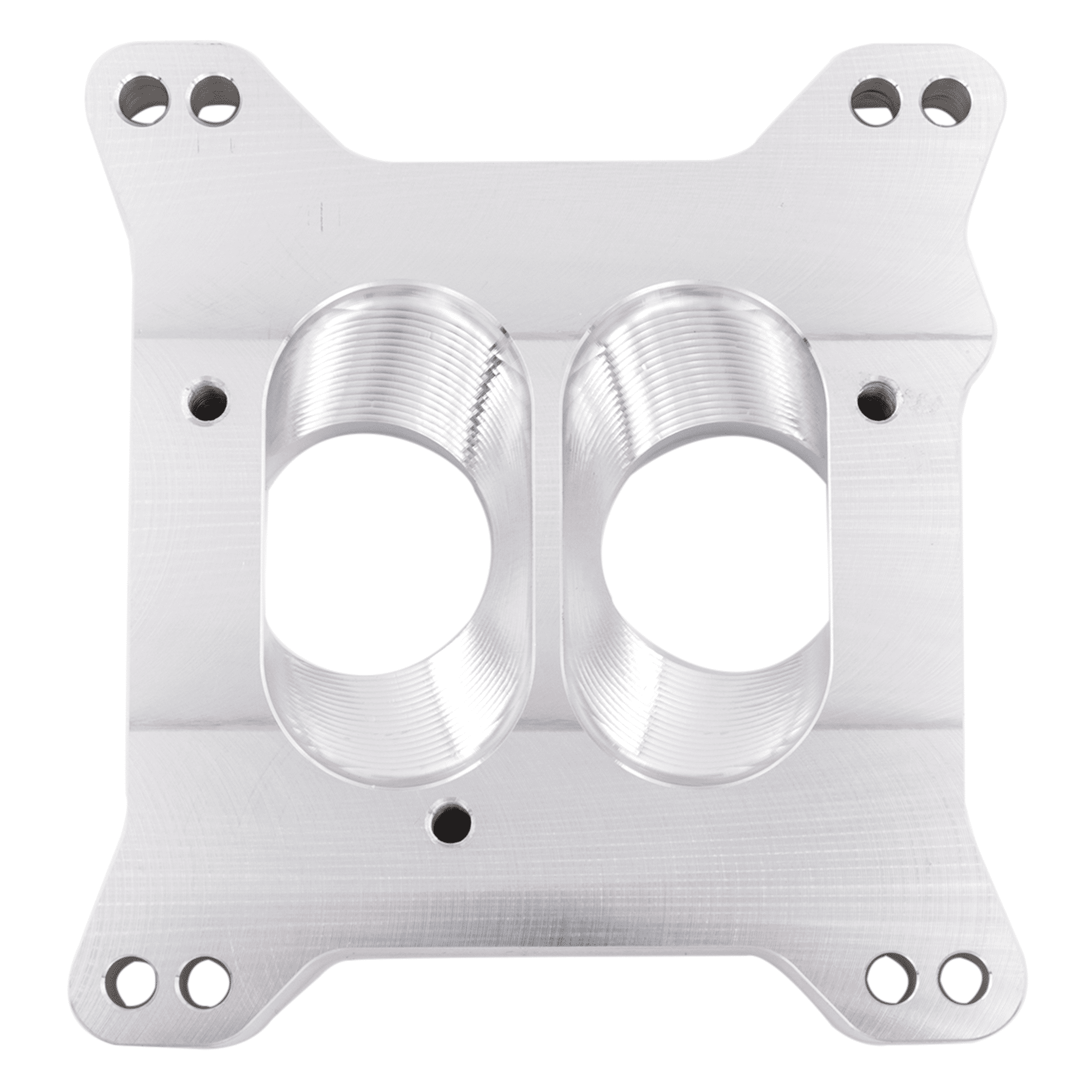 Chevy TBI Onto Holley Edelbrock 4 Barrel Intake Manifold Adapter 4 Bolt ...