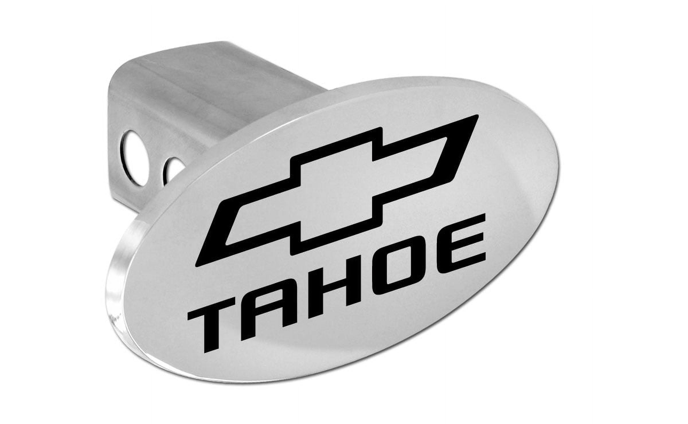 Chevy Tahoe 2012 - 2016 Bowtie Chrome Plated Metal Trailer Hitch Cover ...