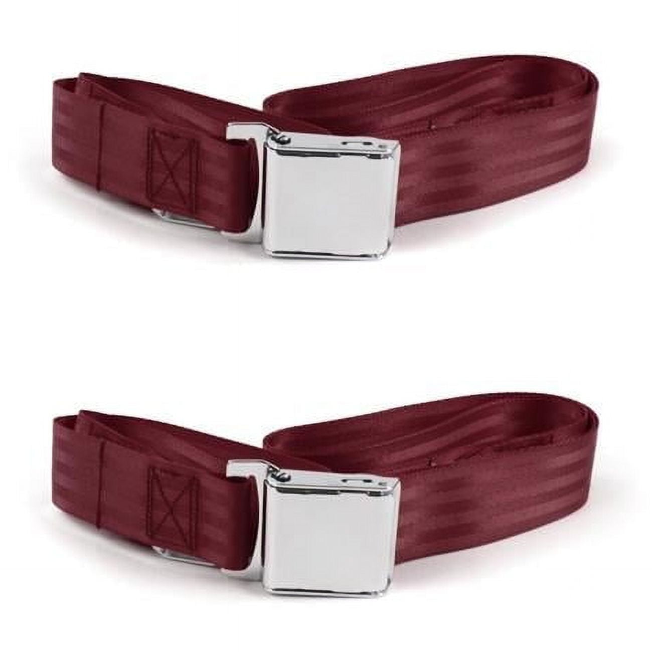 Chevy Truck S10 1981-1993 Airplane 2 Point Burgundy Lap Bucket Seat ...