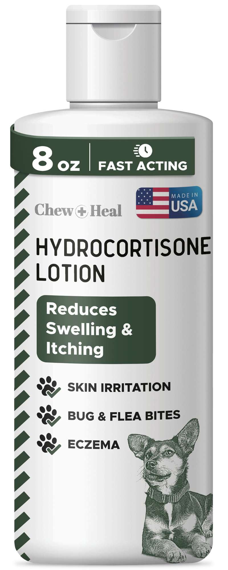 Chew + Heal Hot Spot and Itch Relief Lotion for Dogs - 8 oz ...