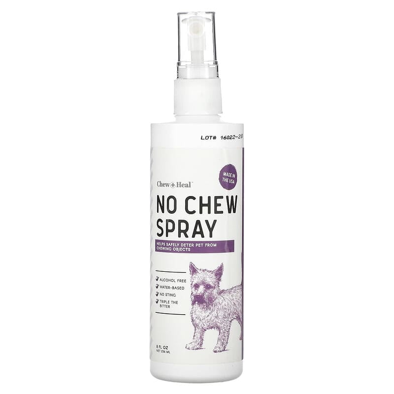 Chew + Heal, No Chew Spray, 8 fl oz (236 ml) - Walmart.com