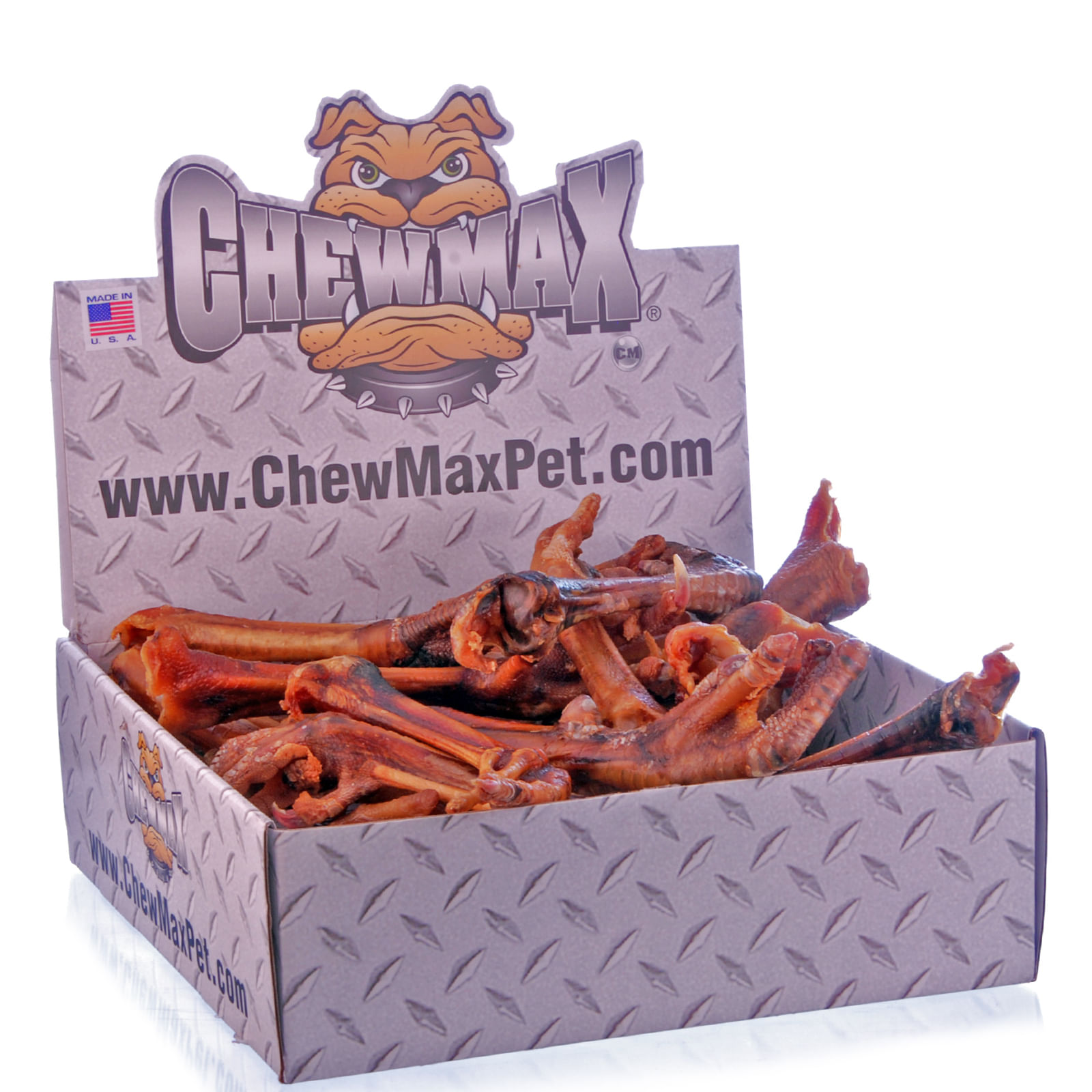 Chew Max Turkey Feet 18 ct - Walmart.com