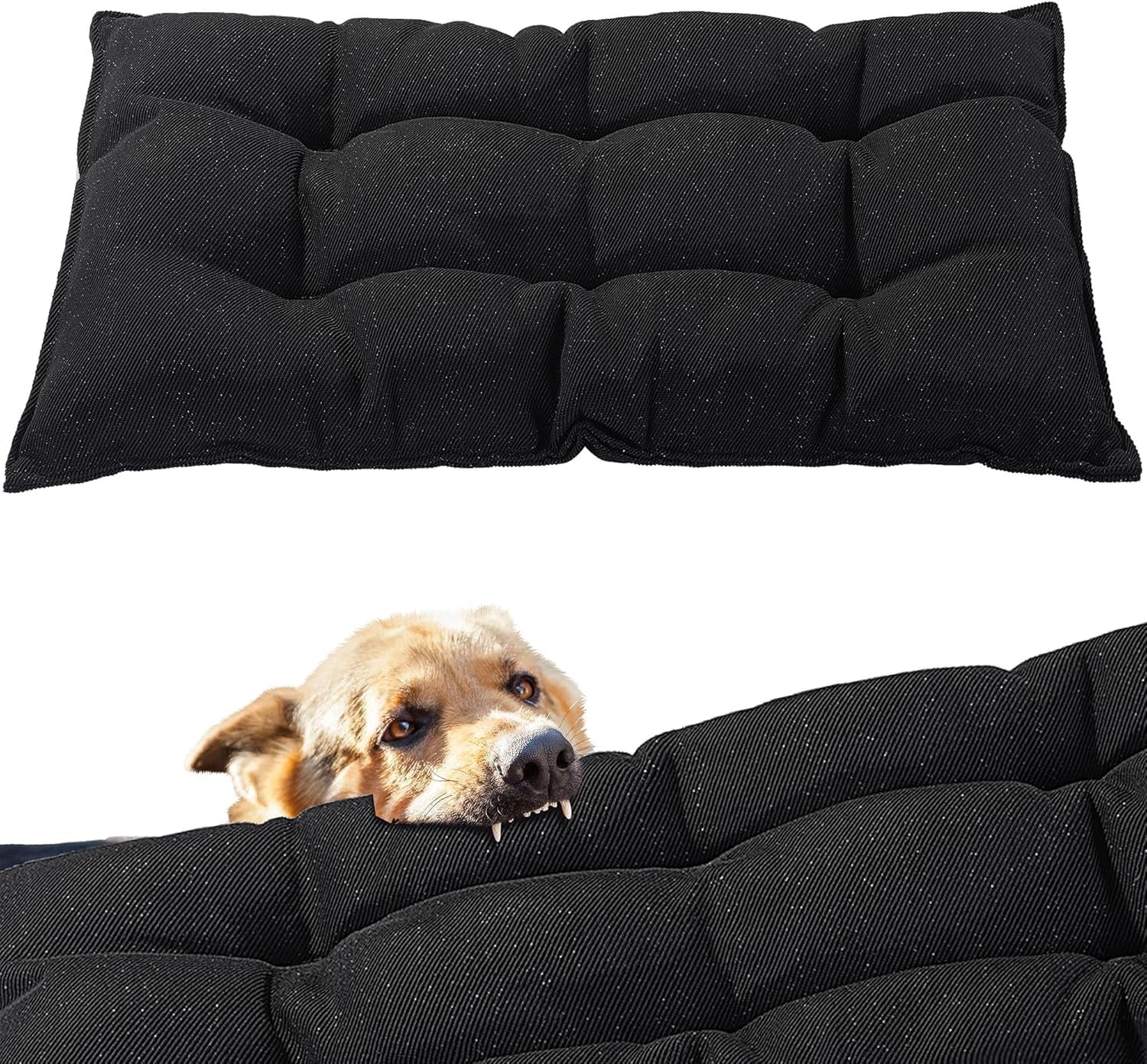 Chew Proof Dog Bed Indestructible and Durable Dog Crate Bed for ...