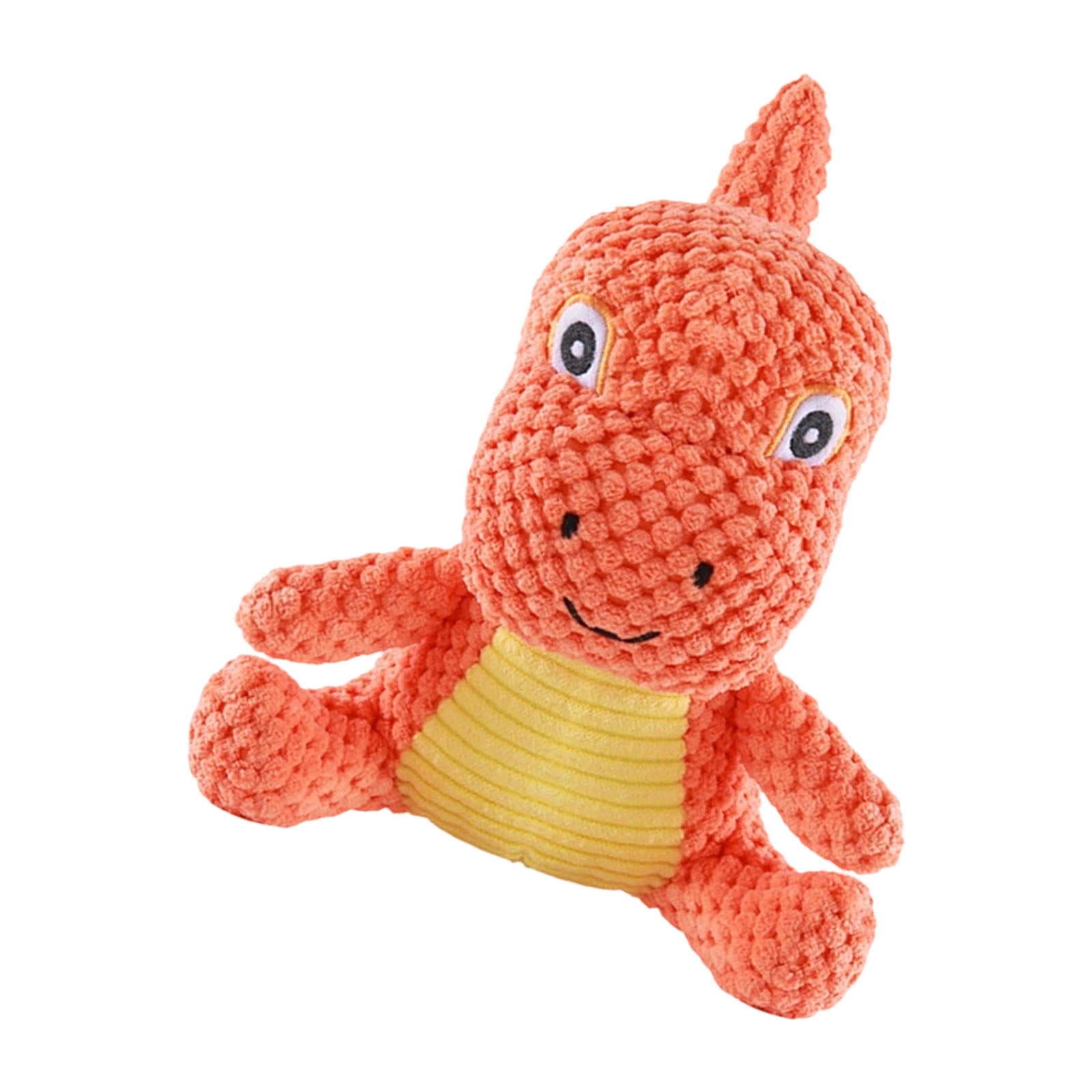 Chew Resistant Dinosaurs Shape Dog Toy Featuring Squeaker Sound for ...