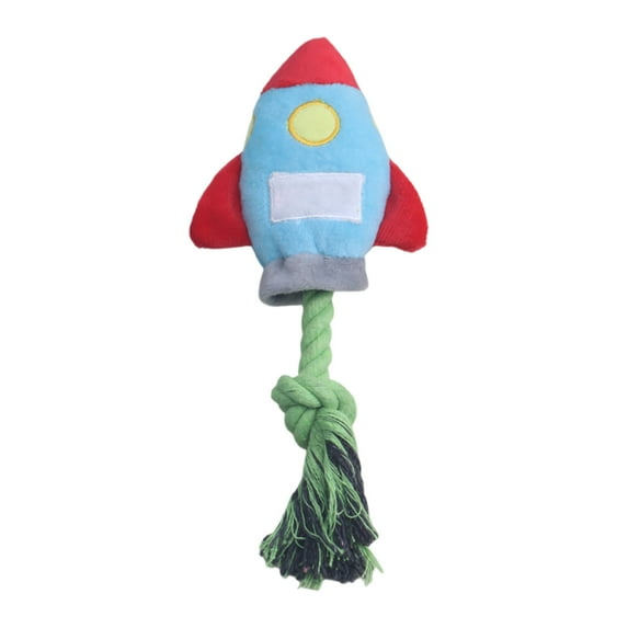Chew Rope Puppy Teeth Grinding Rocket Puppy Interactive Rope For ...