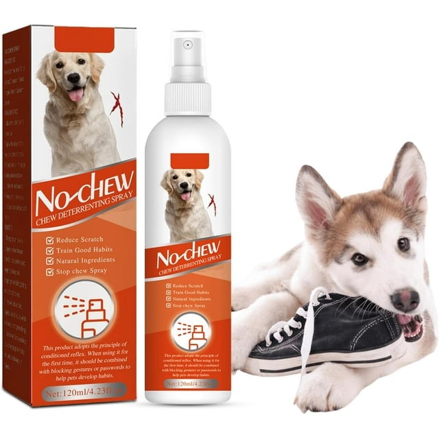 No Chew Spray for Dogs, Bitter Apple Spray for Dogs to Stop Chewing ...