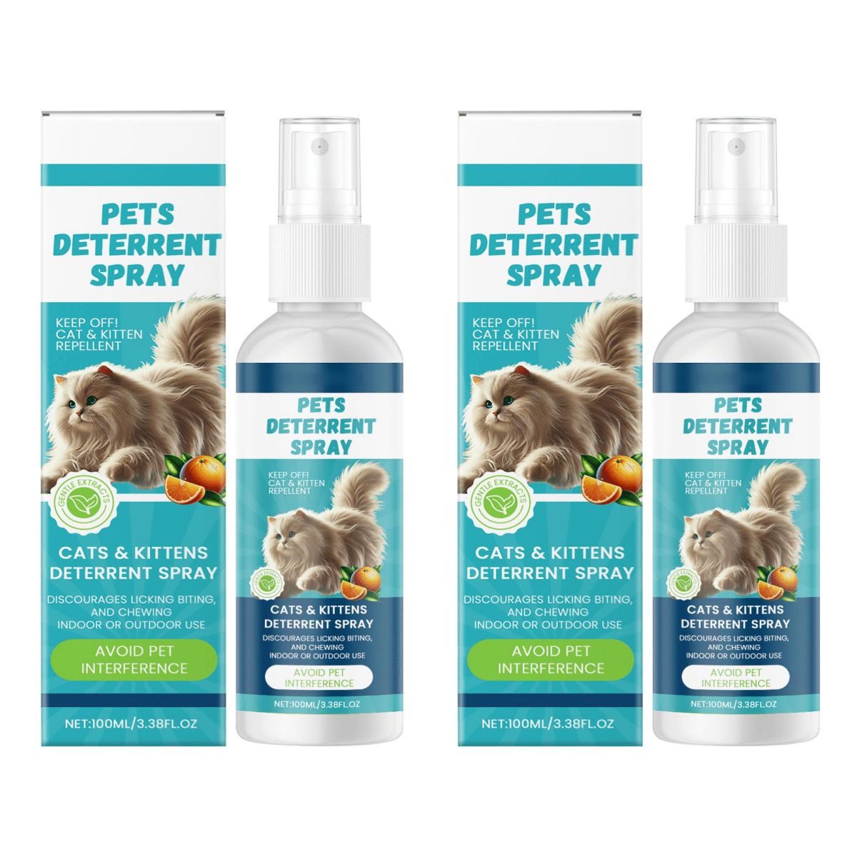 No Chew Spray for Dogs Cats Bitter Spray for Puppy 3.38 Fl Oz Stop Dogs ...