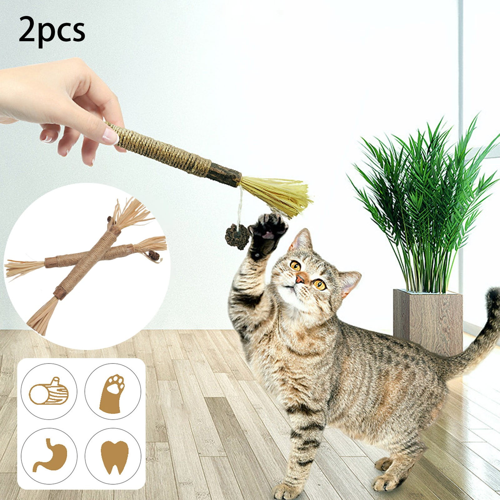 Product Chew Toys for Cats Product Natural Wood Toy and Teeth Grinding ...