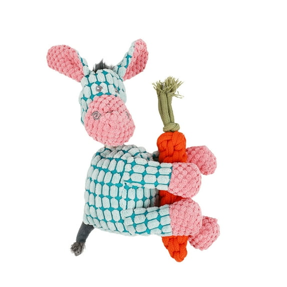 Chew Toys for Dogs Indestructible Interactive Squeaky Toy for ...