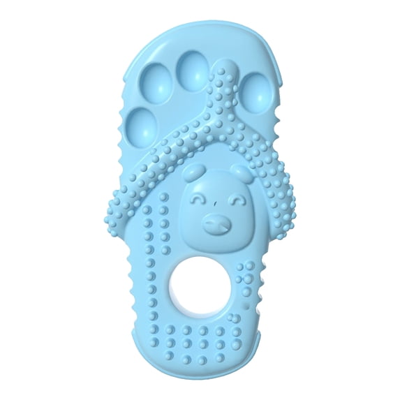 Chew Toys for Dogs - Slipper Style Pet Toy for Teething and Cleaning ...