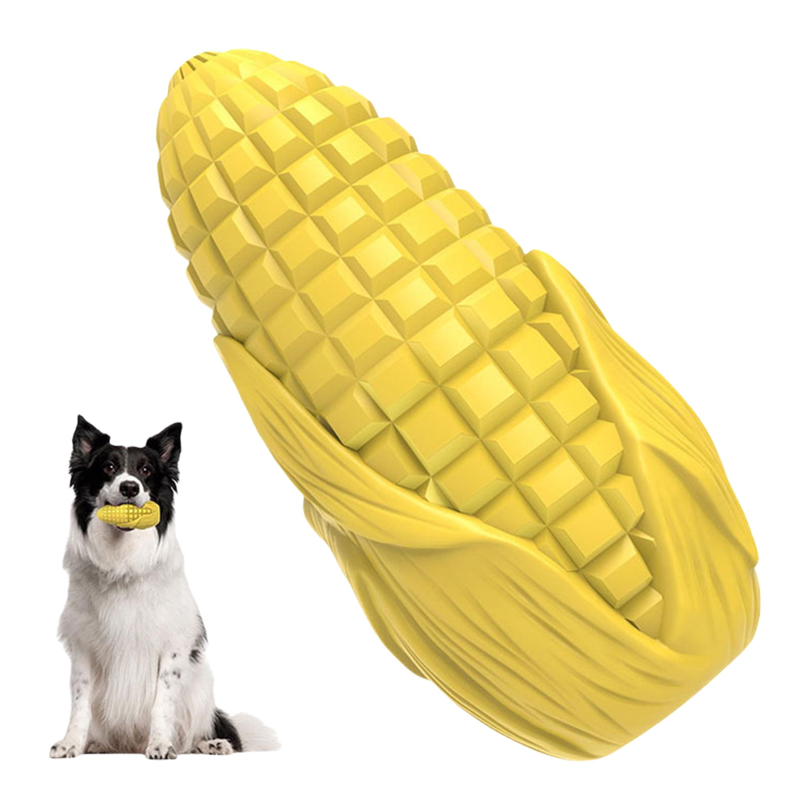 Chewable Scented Corn Toy for Pet Dogs Soft Teething Squeaky Toy ...