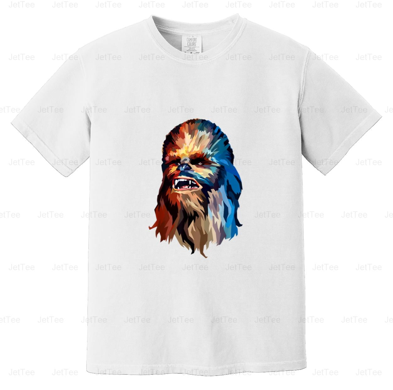 Chewbacca Awesome Geometric Style Sci-Fi Wookiee Fan Art Comfort Color ...