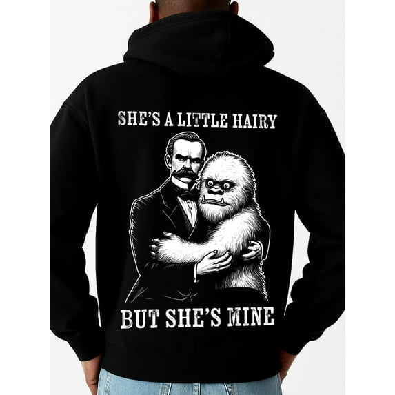 Chewbacca Nietzsche 1 pcs Romantic couple hoodies polyester winter ...