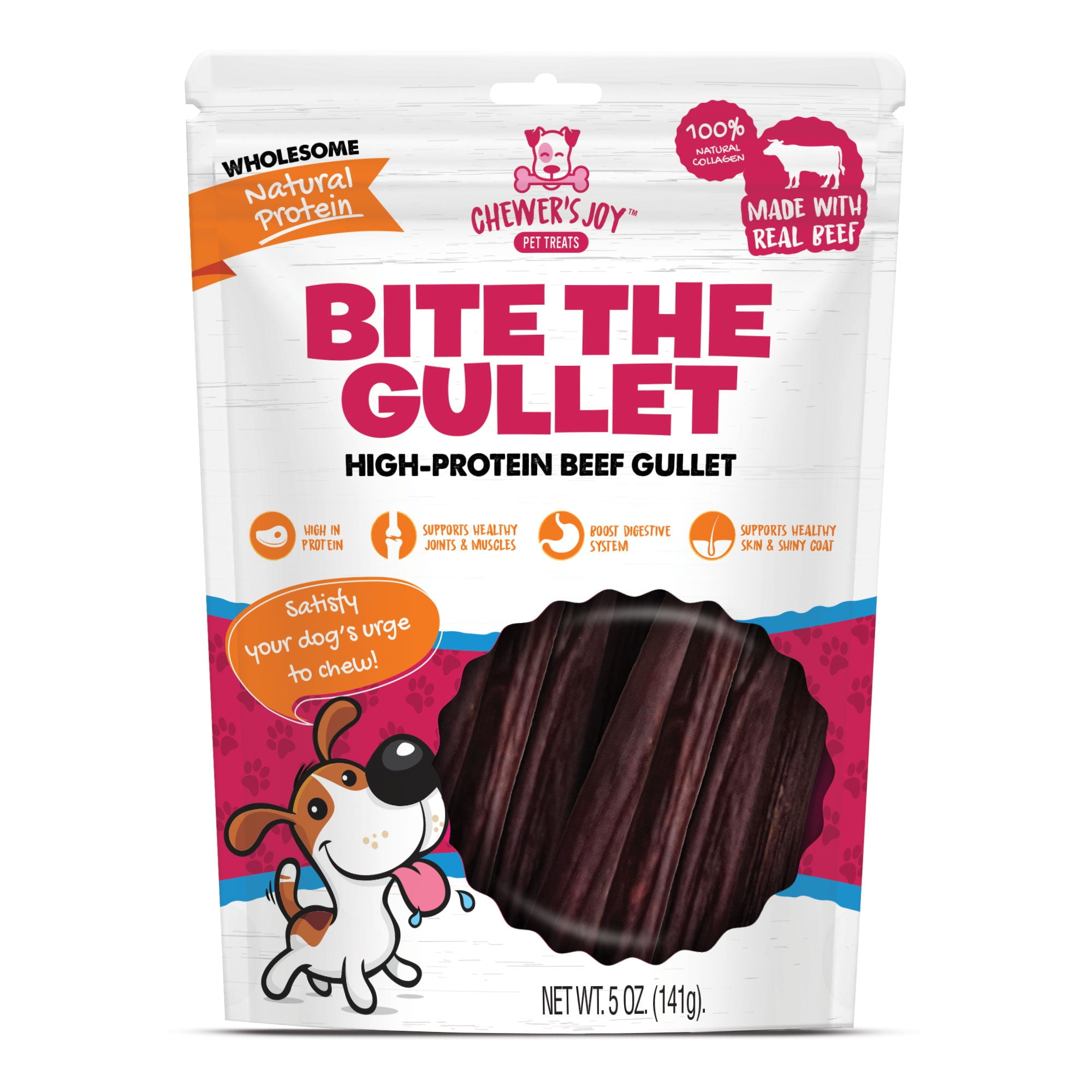 Chewer's Joy Bite the Gullet, Gullet Sticks - 5oz - Walmart.com