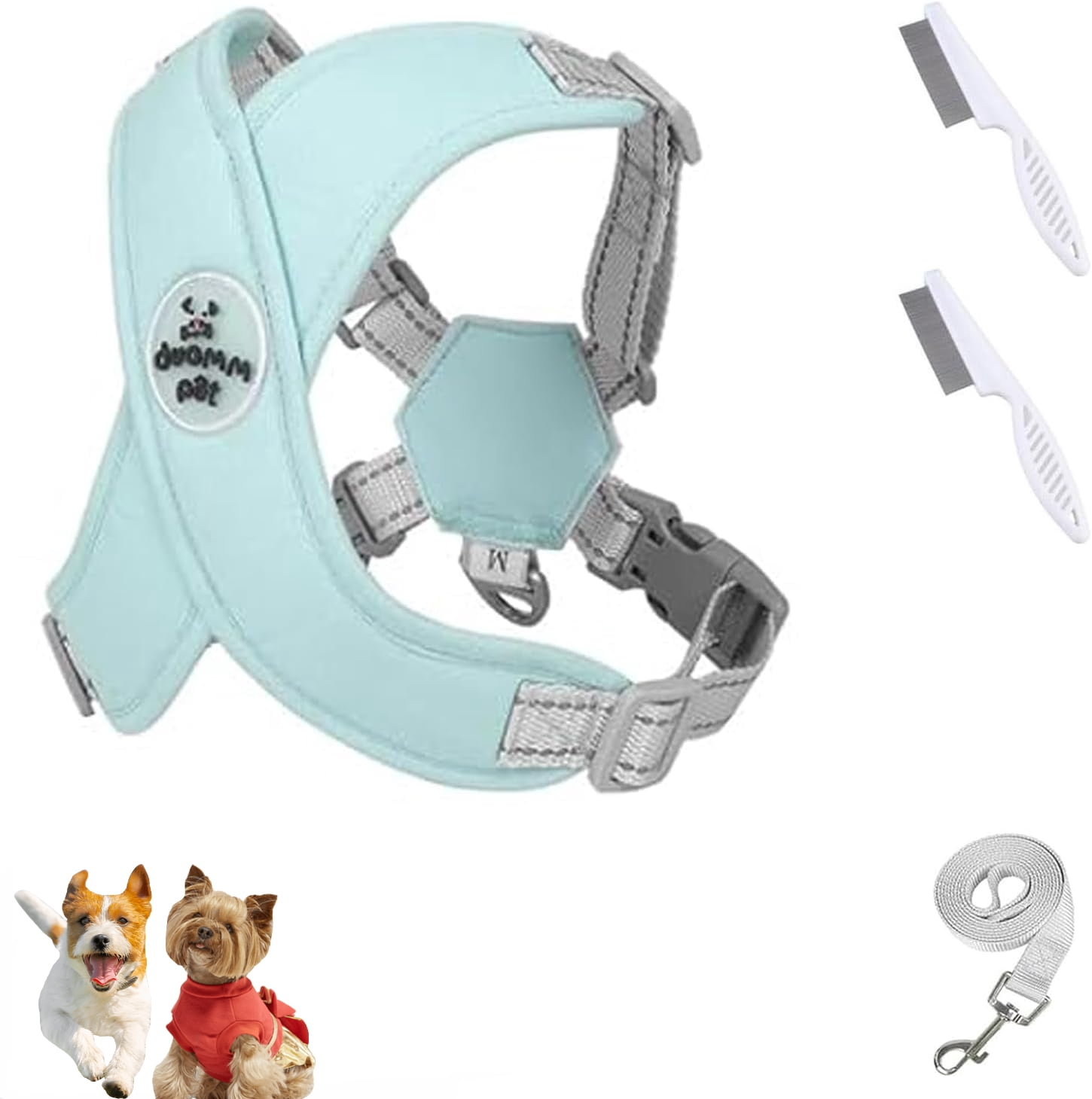 Chewie Cozy Dog Harness, Chewie - Adjustable No Choke No Pull ...