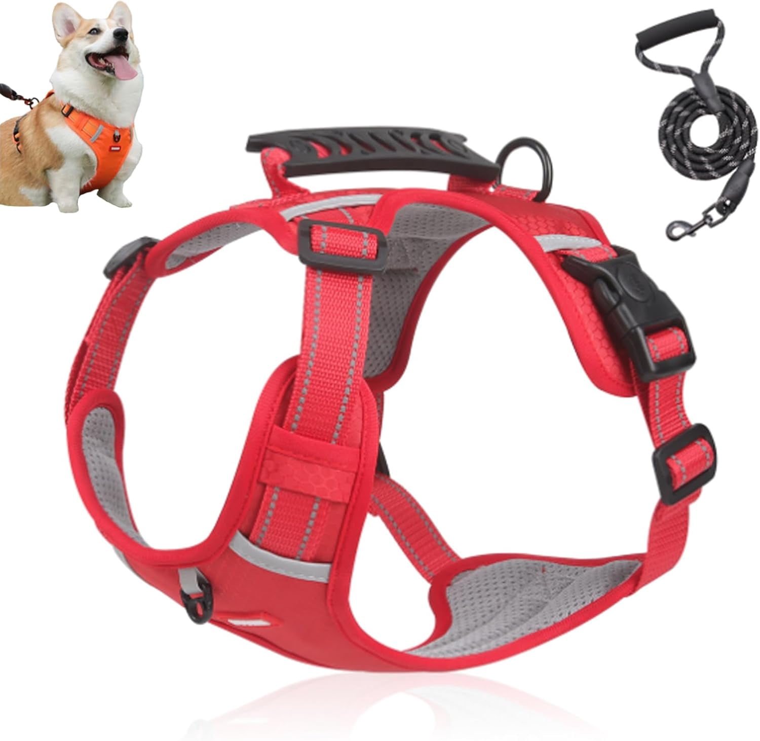 Chewie Cozy Harness, Getchewie Dog Harness, Reflective Adjustable ...