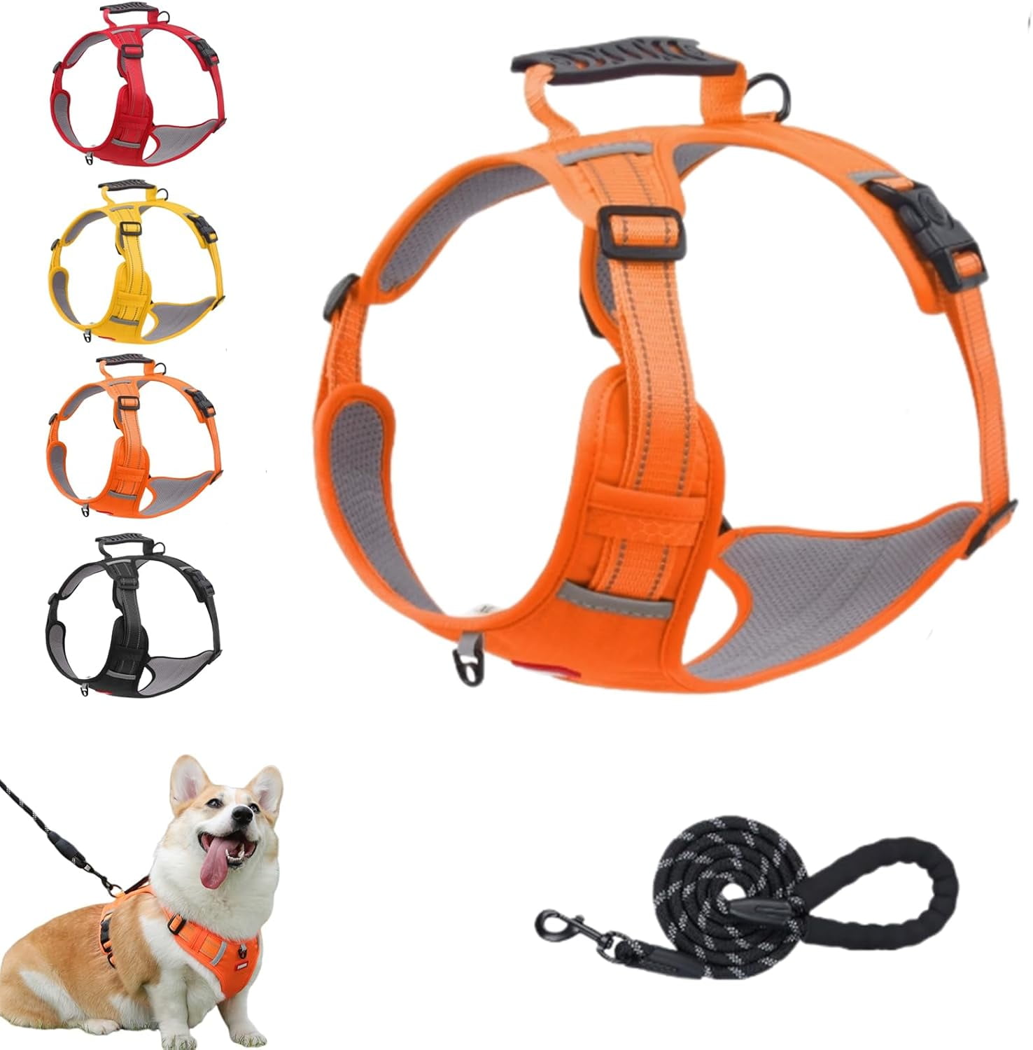 Chewie Cozy Harness - No-Pull, Reflective, Durable Getchewie Harness ...