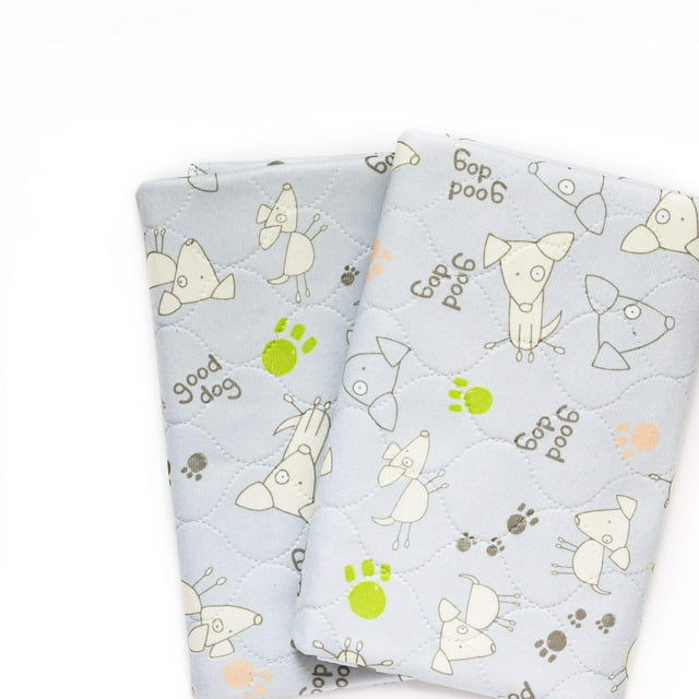 ChewieMac Doggie Cloth Puppy Washable Training Pee Pads, 2-Pack, Large ...