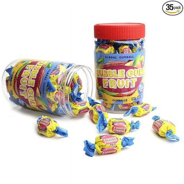 Chewing Gum for Kids - 35 Pcs Twist Wrapped Gum - Individually Wrapped ...