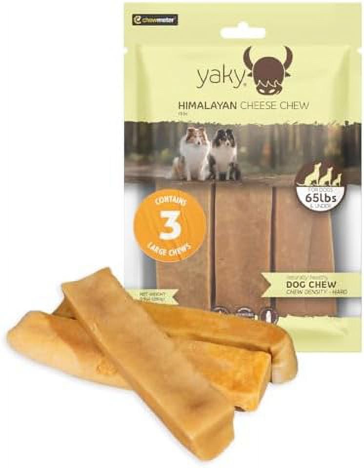 Chewmeter Yaky Himalayan Yak Cheese Dog Chews, Dog Bones for Aggressive ...