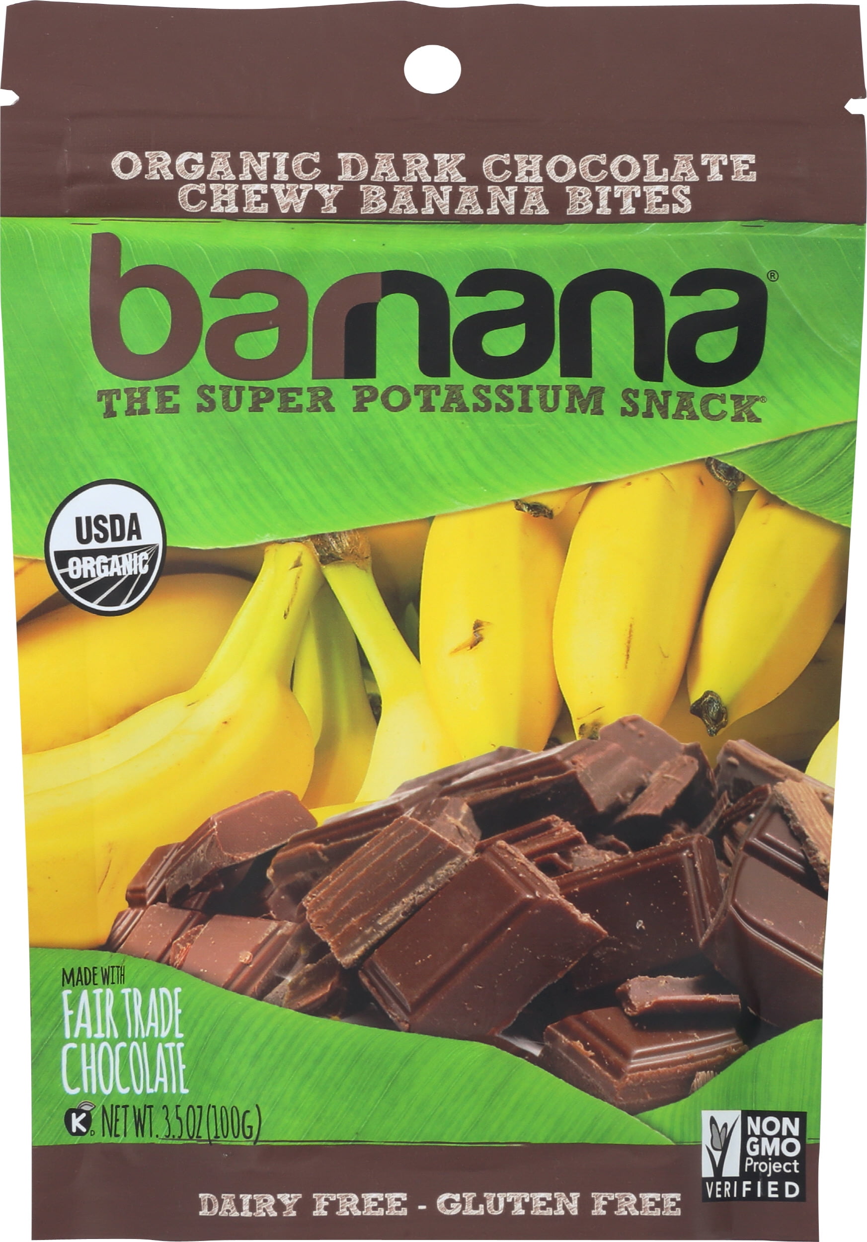Chewy Banana Bites Chocolate, 3.5 Oz, 12 Ct - Walmart.com