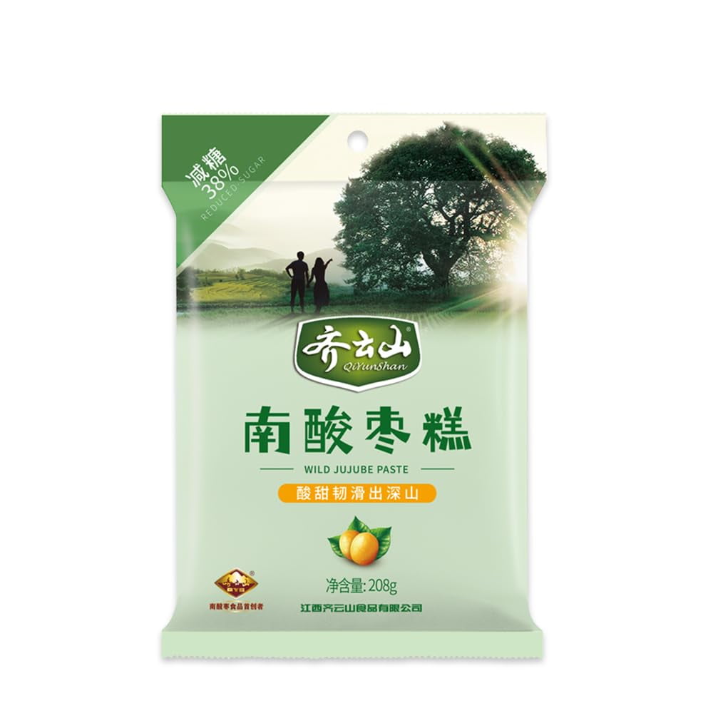 Chewy Sour Jujube Cake XEF1 Candy, Natural Fruit Jelly, Sour & Sweet ...