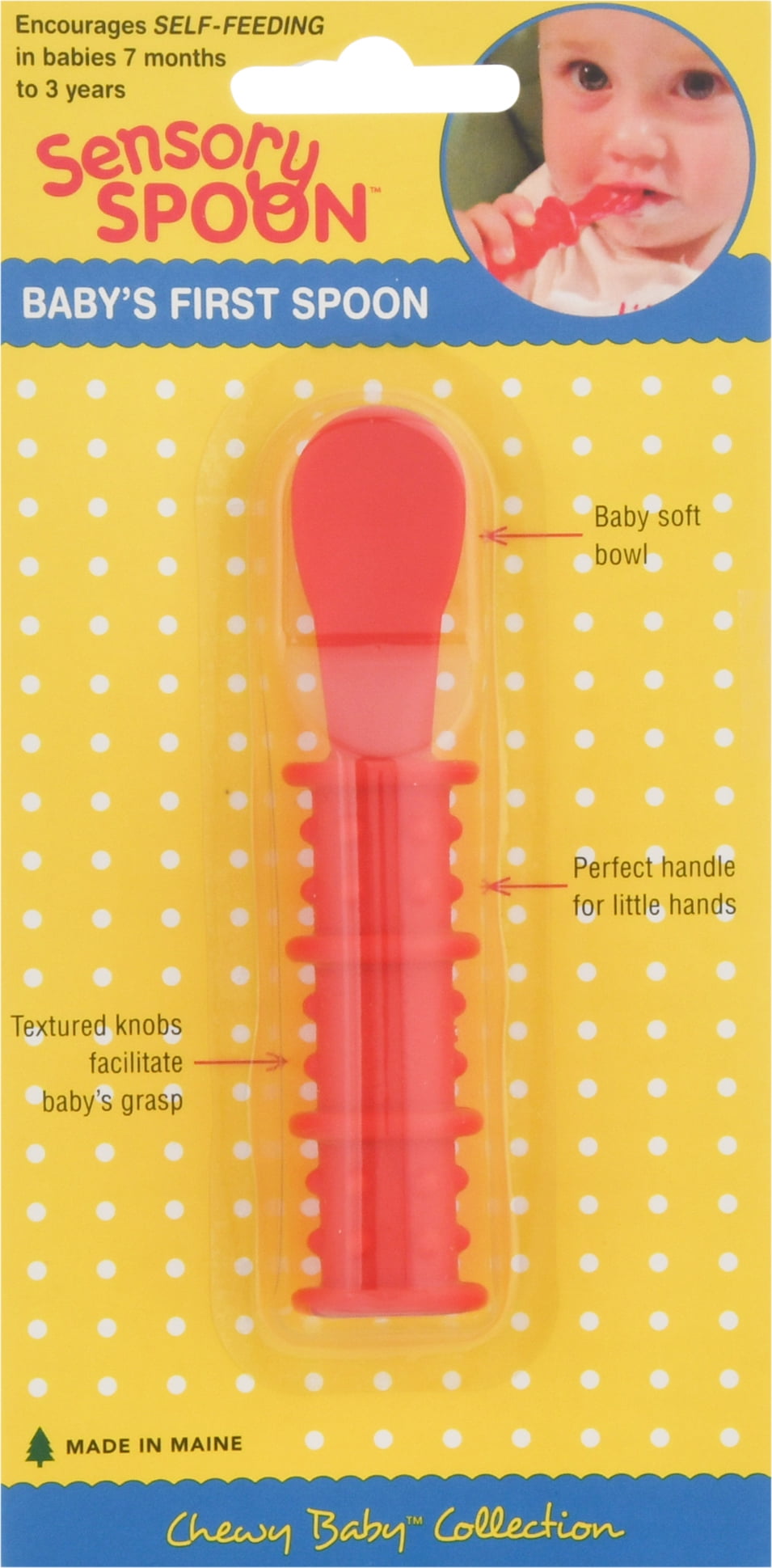 Chewy Tubes Sensory Spoon (Self Feeding) - Walmart.com