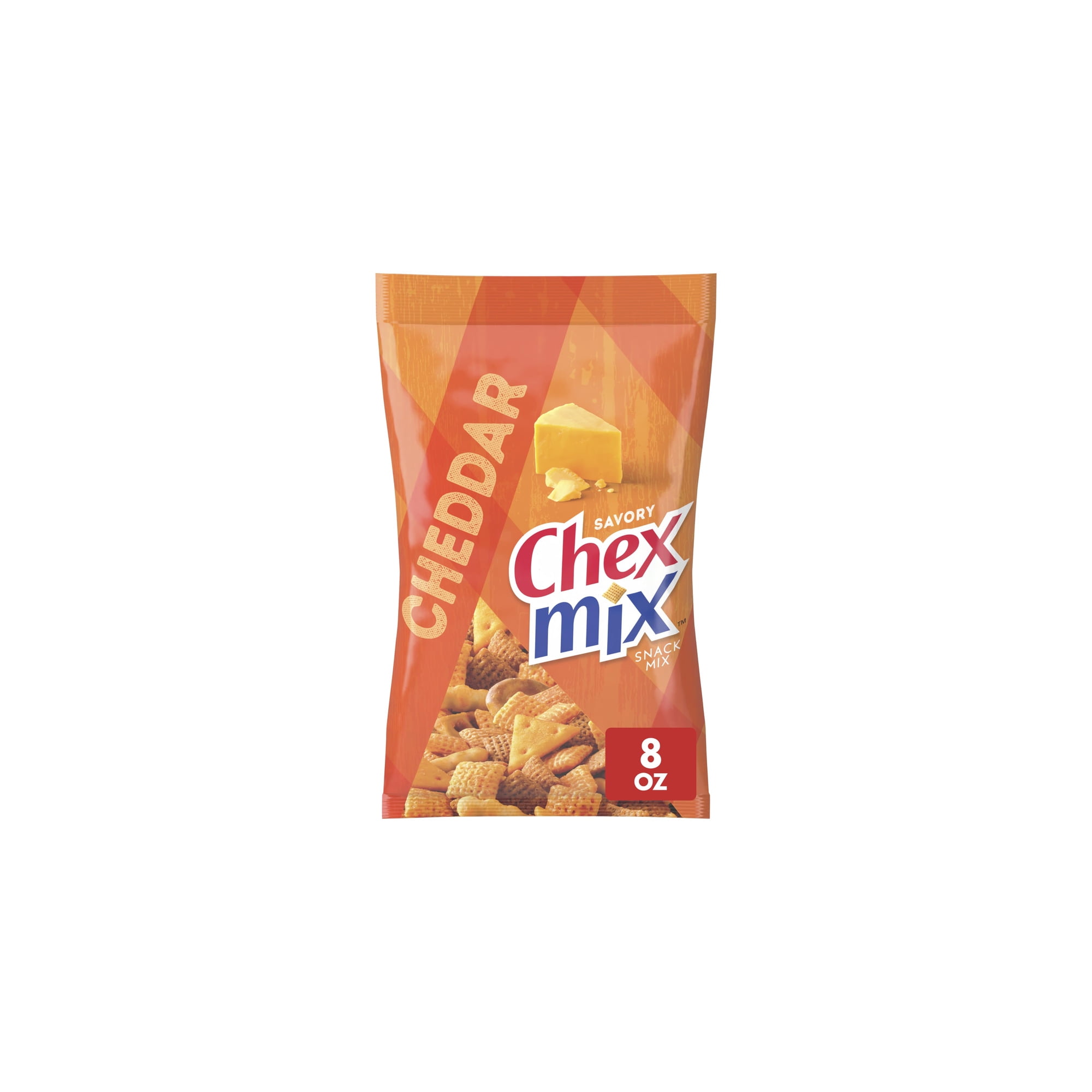 Chex Mix Cheddar Savory Snack Mix 8 oz (Pack of 5) - Walmart.com