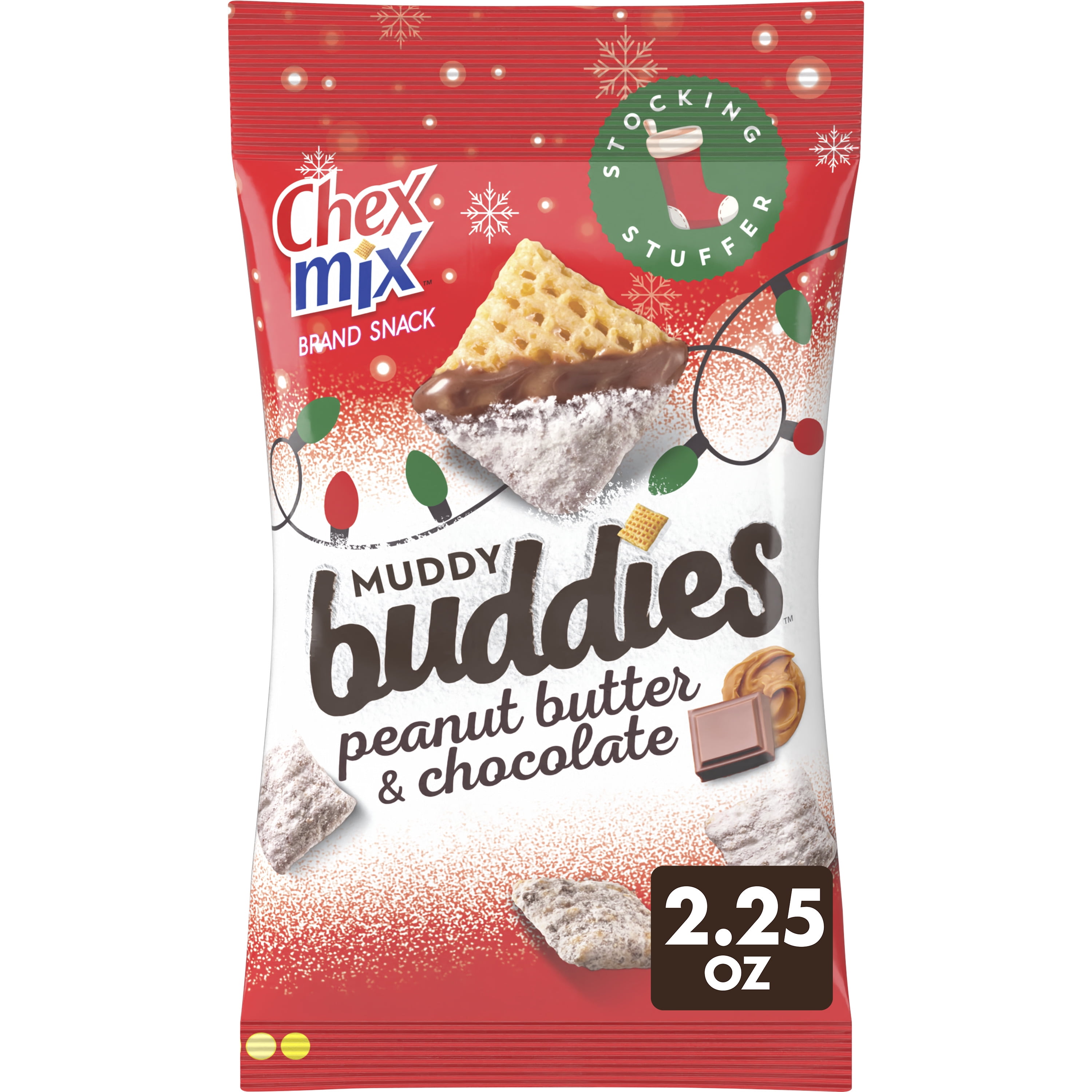 Chex Mix Muddy Buddies, Peanut Butter & Chocolate Coated Chex Snack, 2. ...