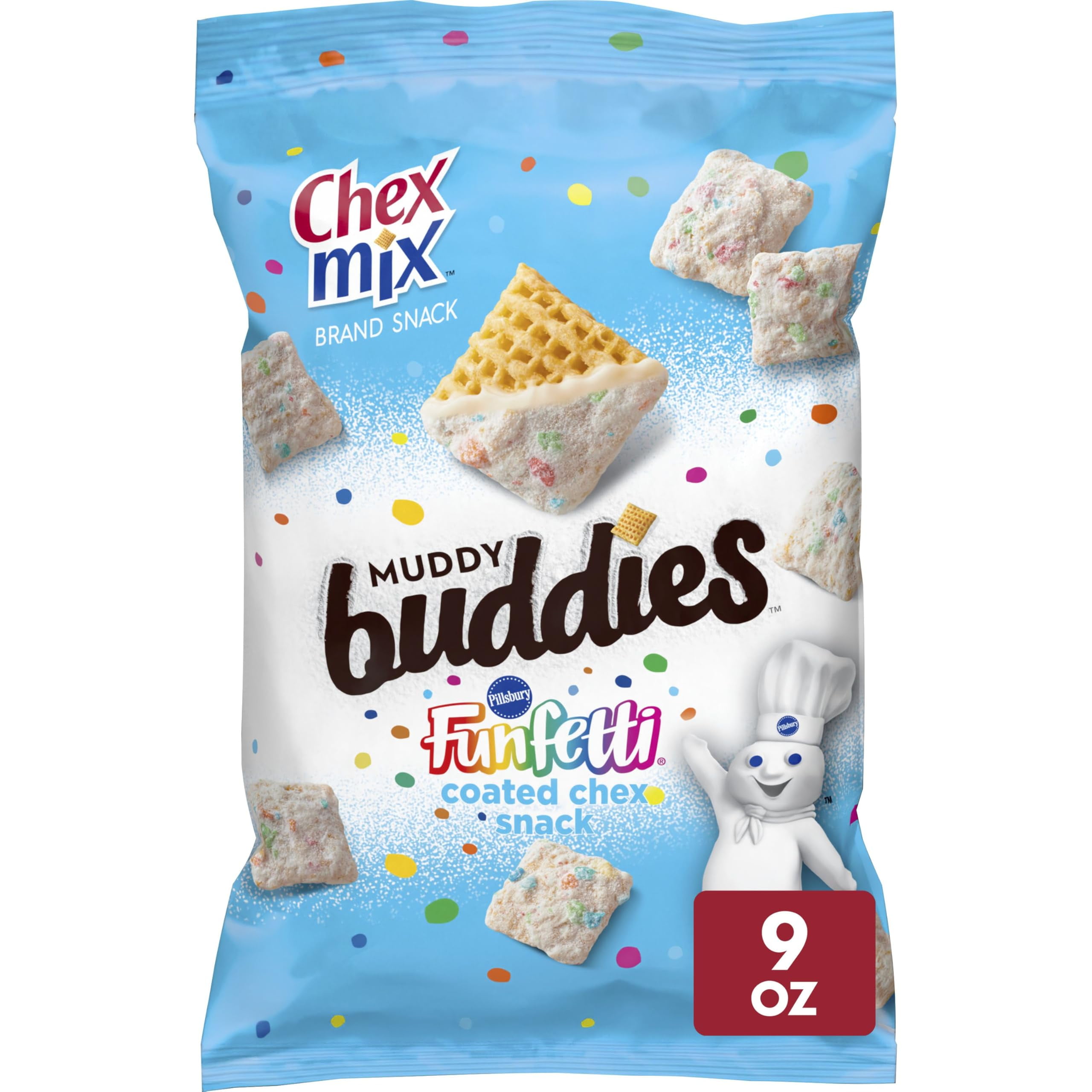 Chex Mix MuddyITSC Buddies Funfetti Snack Mix, 9 oz - Walmart.com