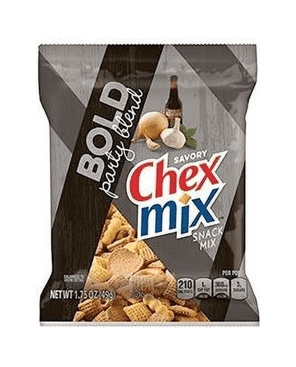 General Mills Chex Mix, Bold Flavor, Single Serve, 1.75 Oz, Pack of 60 ...