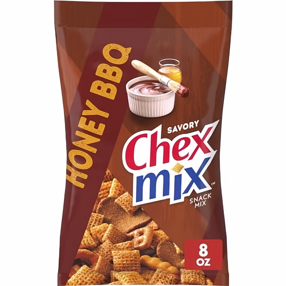 Chex Mix Snack Mix Honey BBQ 8 oz Bag (Pack of 5) - Walmart.com