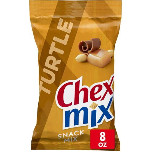 Chex Mix Snack Mix, Turtle, Indulgent Snack Bag, 8 Oz - Pack of 2 ...