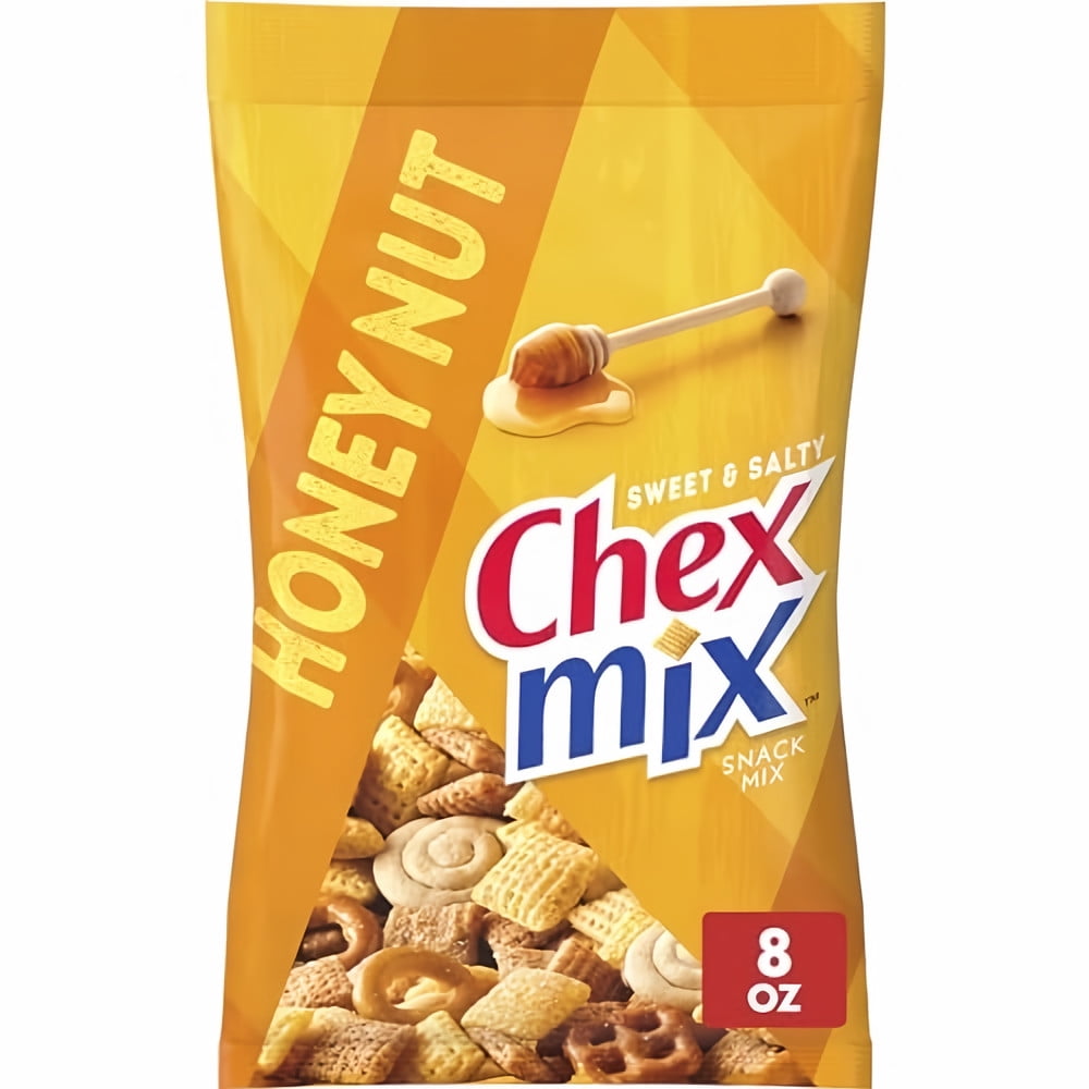 Chex Mix Sweet and Salty Honey Nut Snack Mix 8 oz (Pack of 32 ...