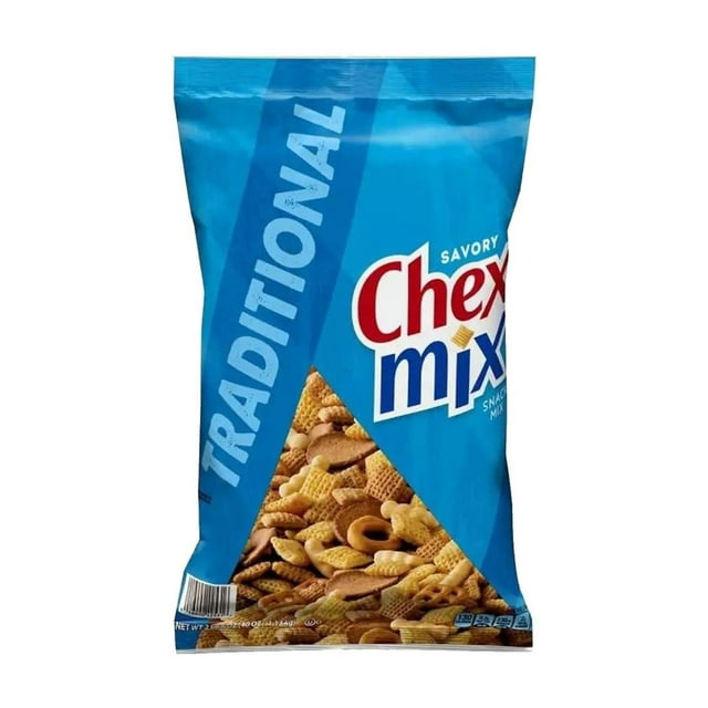 Chex Mix Traditional Savory Snack Mix Item | 1.75 oz. Per Pack - 1 Pack ...